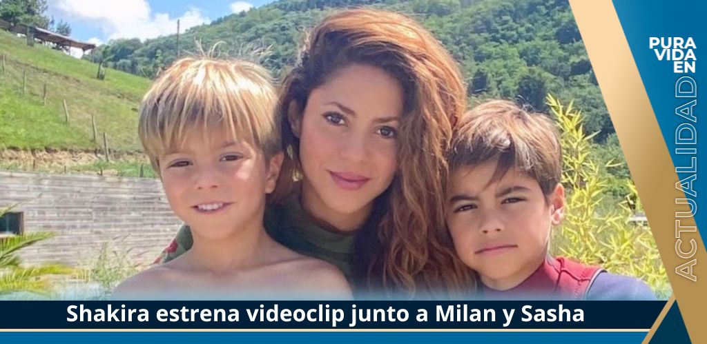 Shakira estrena videoclip junto a Milan y Sasha – Canal i