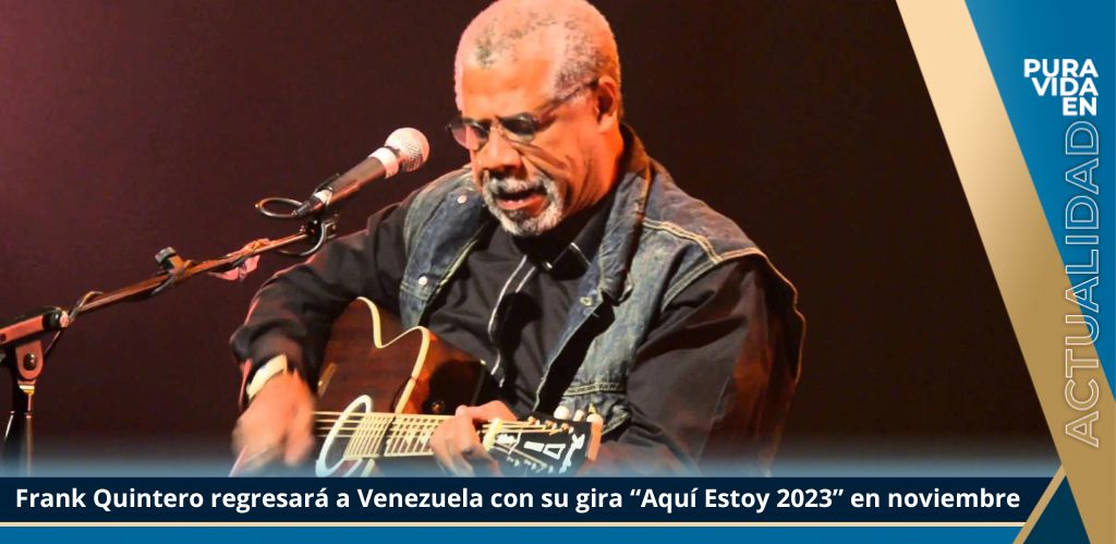 Frank Quintero regresará a Venezuela con su gira “Aquí Estoy 2023” en ...